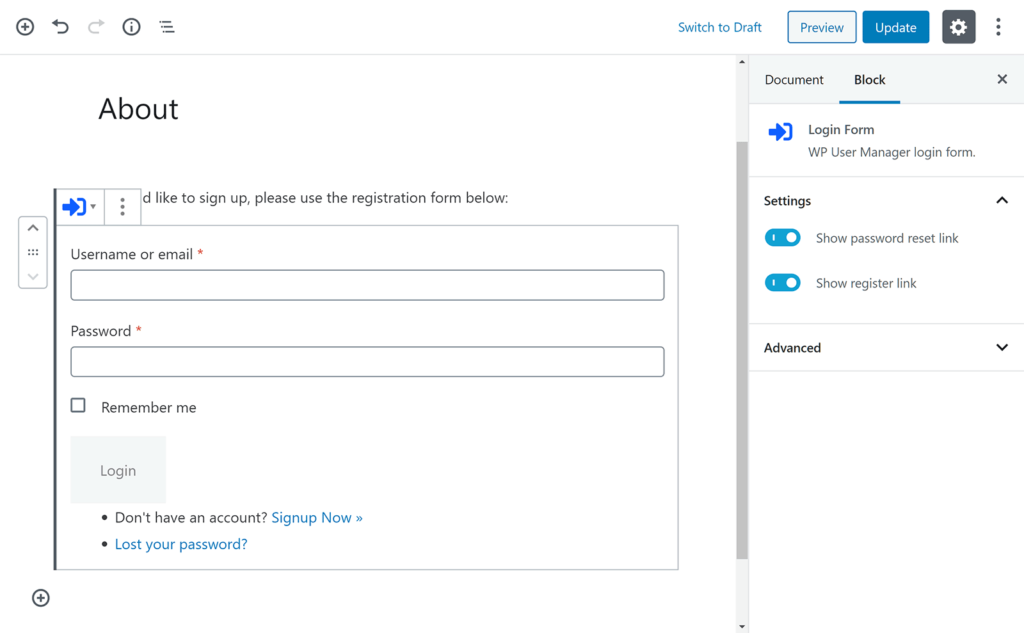 How to Create a Custom WordPress Login Page - WP User Manager