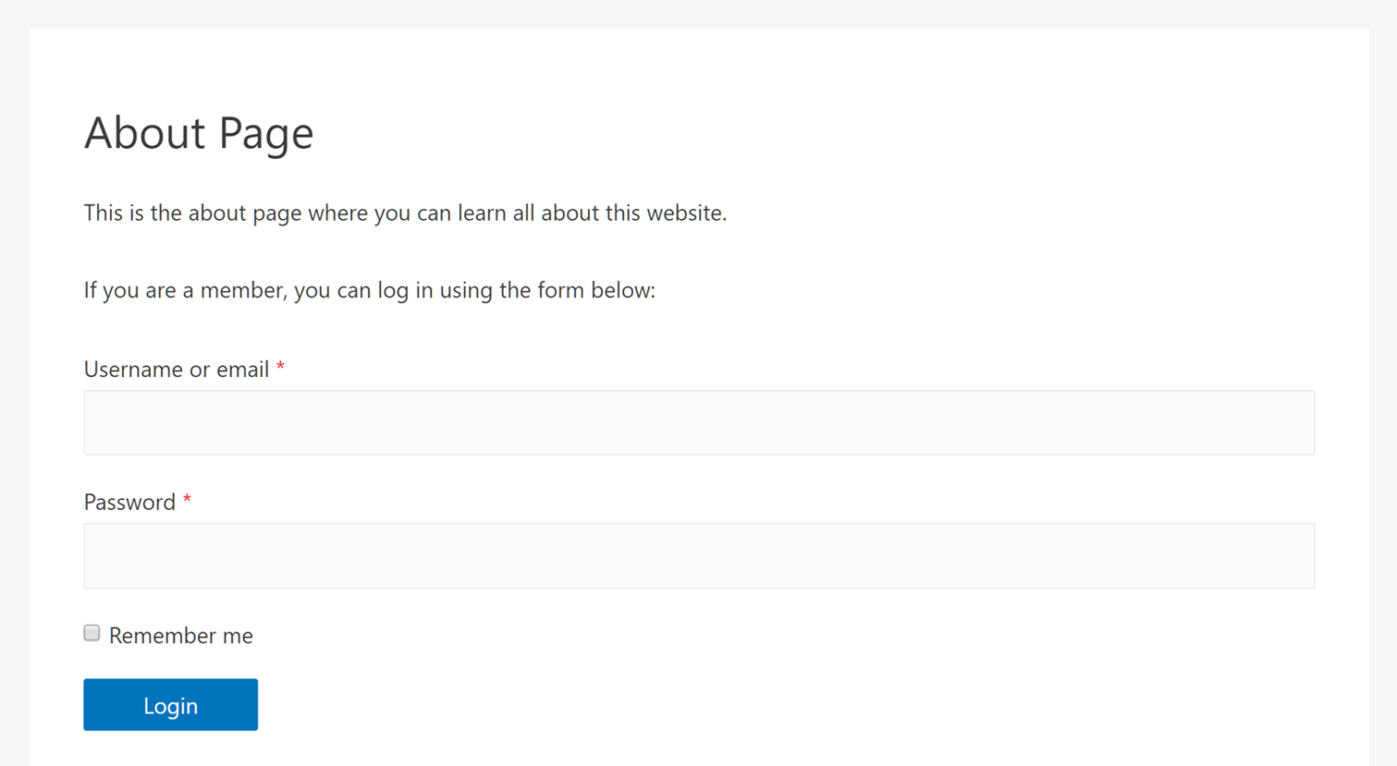 How to Create a Custom WordPress Login Page - WP User Manager