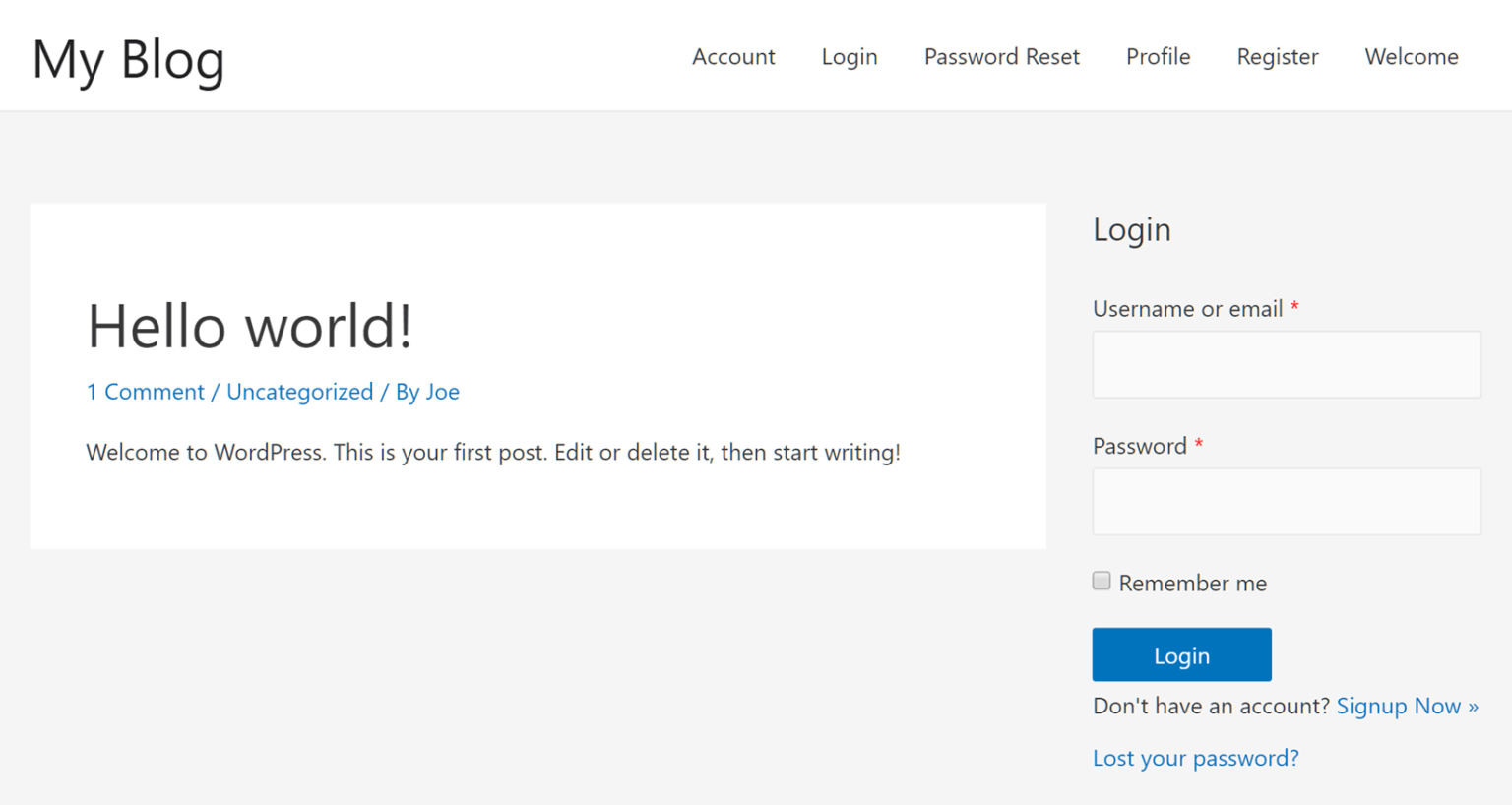 How to Create a Custom WordPress Login Page - WP User Manager