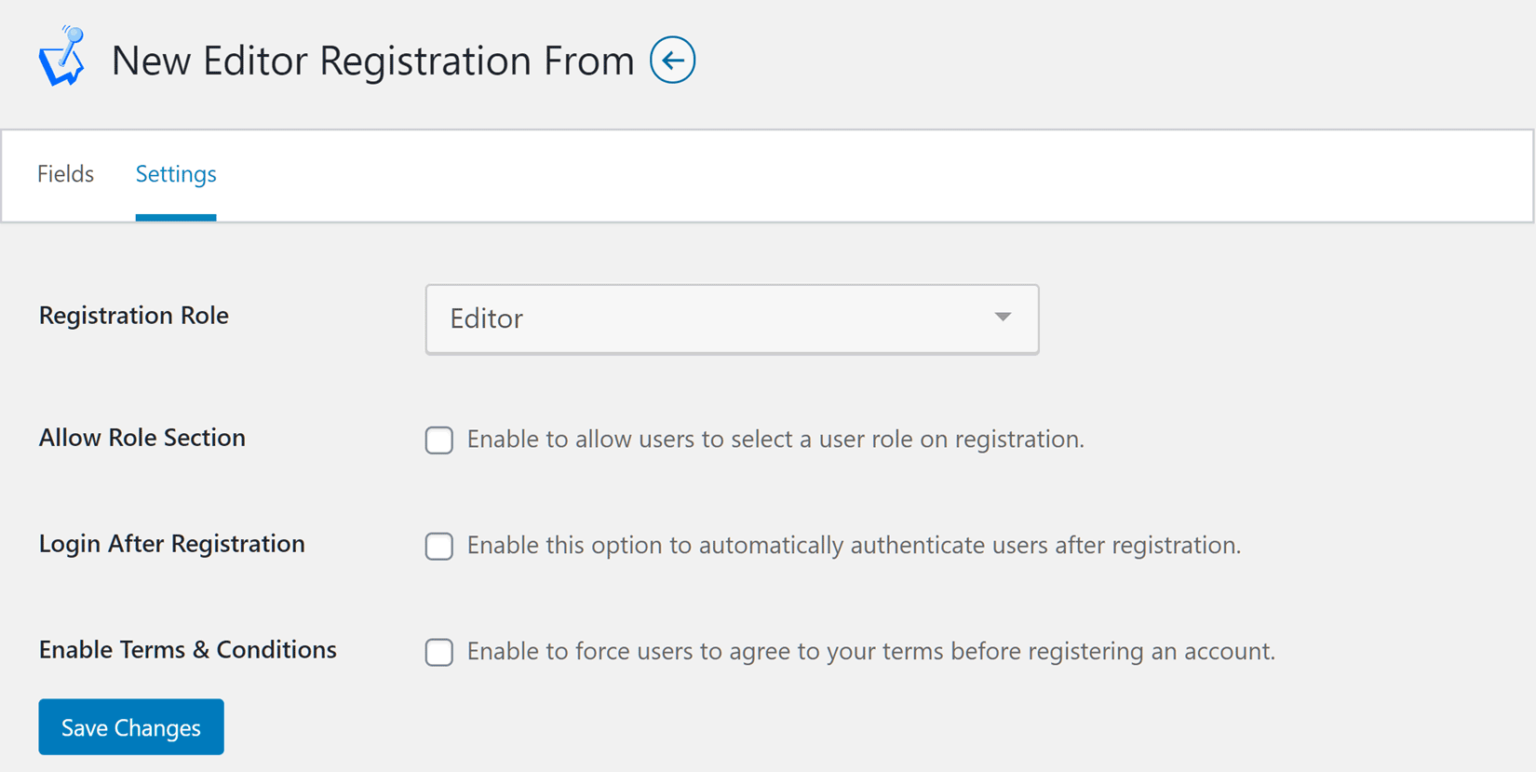 How To Create A Custom Wordpress Registration Form Wp User Manager