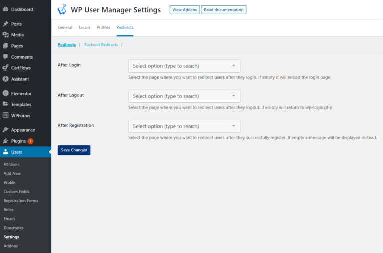 How to Redirect Users after Successful Login in WordPress - WP User Manager