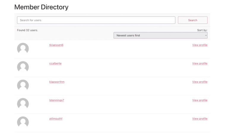 How to Create a WordPress Member Directory with WP User Manager - WP User Manager